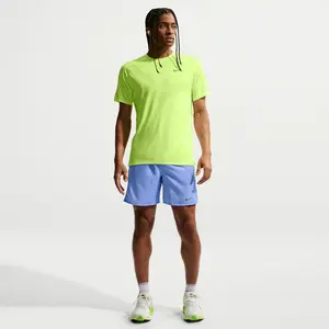 Nike Miler Dri-fit 7" Brief-lined Running Shorts - Blue