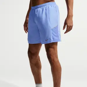 Nike Miler Dri-fit 7" Brief-lined Running Shorts - Blue