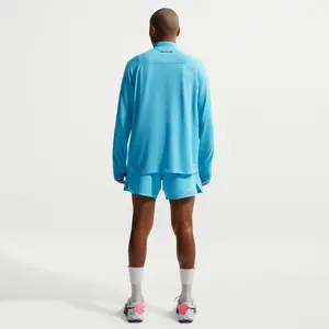 Nike Dri-fit 1/4-zip Top - Blue