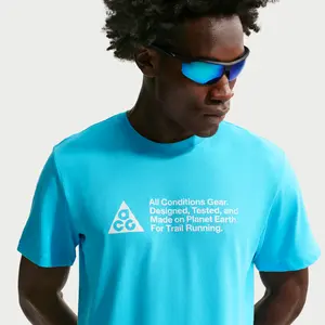 Nike Dri-fit Trail Running T-shirt - Blue