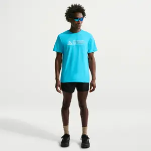 Nike Dri-fit Trail Running T-shirt - Blue