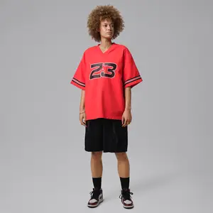 JORDAN Flight Woven Jersey Top