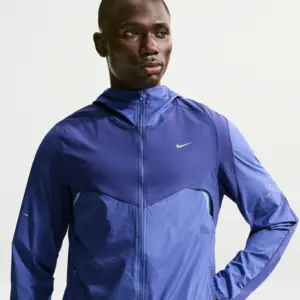 Nike Stride Plus Repel Running Jacket - Blue