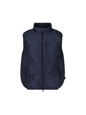 Aspesi Sacai Zip Gilet - Blue