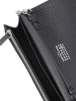 MAISON MARGIELA Four Stitches" Chain Wallet - Black
