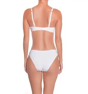 HUIT Coton Bio Underwire Bra - White