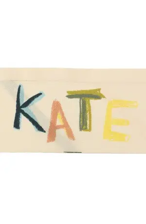 Kate Spade New York Scribble Silk Skinny Scarf