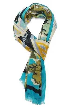 Kate Spade New York Nyc Map Oblong Scarf