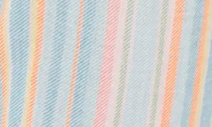 Hurley Avalon Stripe Cotton Gauze Wide Leg Pants