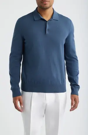 Boss Long Sleeve Polos For Men