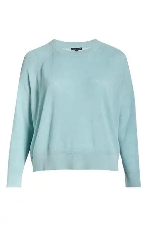 Eileen Fisher Organic Linen & Cotton Blend Crewneck Sweater