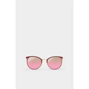KATIE LOXTON Santorini Cat Eye Sunglasses - Navy