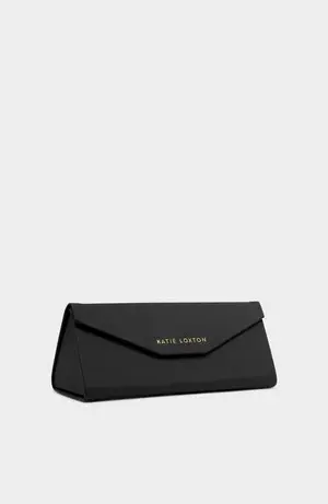 KATIE LOXTON Santorini Cat Eye Sunglasses - Navy