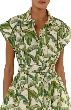 PALM NOOSA Siren Maxi Shirt Dress