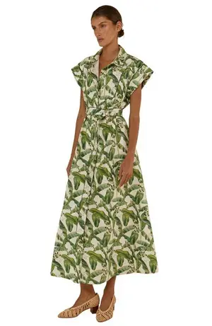 PALM NOOSA Siren Maxi Shirt Dress
