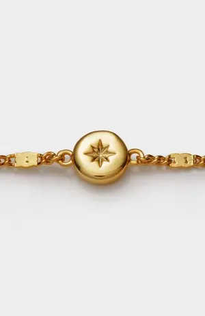 KATIE LOXTON Aphira Anklet With Star Charm
