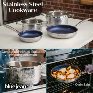 BLUE JEAN CHEF 6-piece Stainless Steel Cookware Set