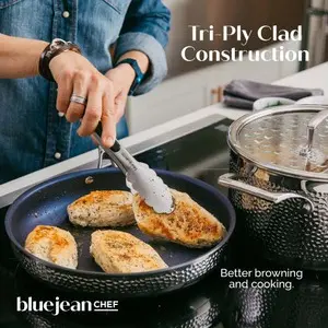 BLUE JEAN CHEF 6-piece Stainless Steel Cookware Set