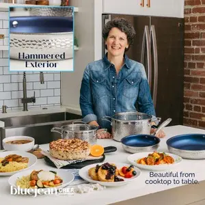 BLUE JEAN CHEF 6-piece Stainless Steel Cookware Set