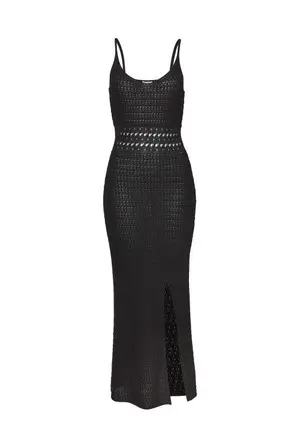 LASCANA Crochet Maxi Dress Cover Up