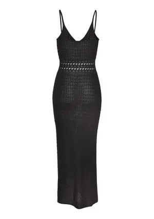 LASCANA Crochet Maxi Dress Cover Up