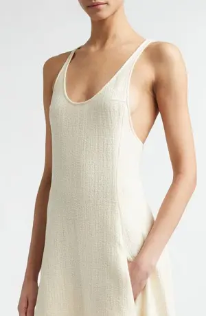 TOTEME Sculpted Cotton Sablé Dress