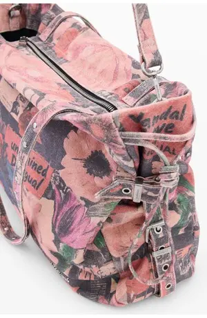Desigual Collage Denim Tote