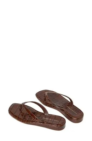 LOEFFLER RANDALL Lina Flip Flop - Espresso