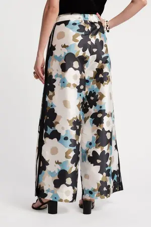FRANCES VALENTINE Palazzo Pant - Blue/multi