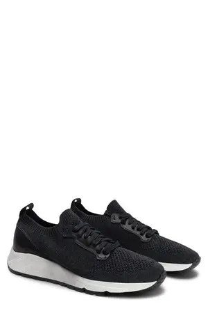 Robert Barakett Bryce Knit Sneaker - Black