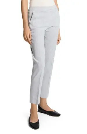 Theory Treeca Pull-on Pants - Black Multi