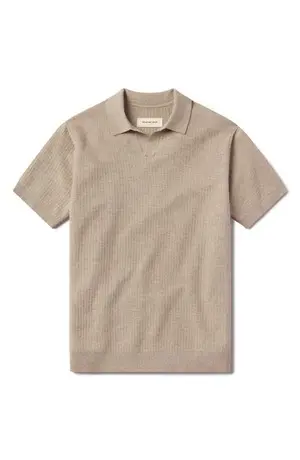 THE NORMAL BRAND Breezeknit Polo