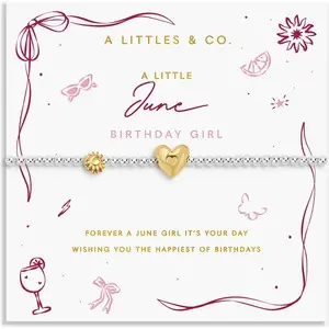 A LITTLES & CO. Birth Month A Little Bracelet - June