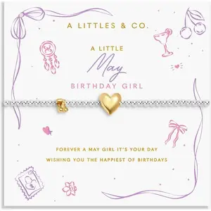 A LITTLES & CO. Birth Month A Little Bracelet - May