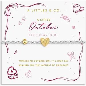 A LITTLES & CO. Birth Month A Little Bracelet - October