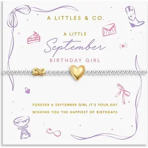 A LITTLES & CO. Birth Month A Little Bracelet - September