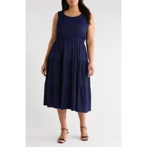 Anne Klein Scoop Neck Day Dresses