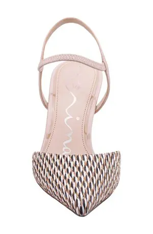 Nina Teena Pointed Toe Ankle Strap Pumps