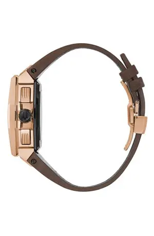 Bulova Series X Special Edition Leather Strap Watch