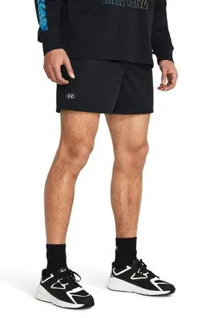 Under Armour Mesh Athletic Shorts - Black