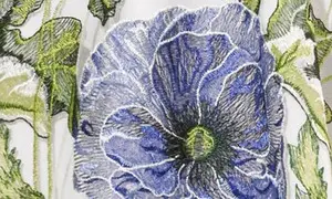 Adelyn Rae Cynthia Floral Embroidery Minidress