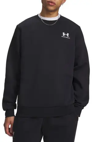 Under Armour Icon Fleece Crewneck - Black