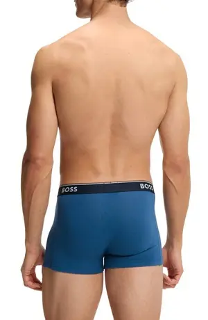 BOSS Assorted 3-pack Power Stretch Cotton Trunks
