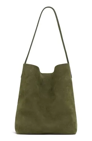 MANSUR GAVRIEL Everyday Cabas Suede Tote - Algae