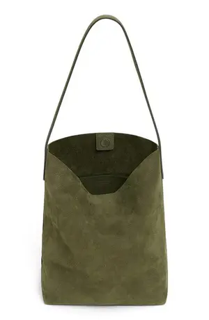 MANSUR GAVRIEL Everyday Cabas Suede Tote - Algae