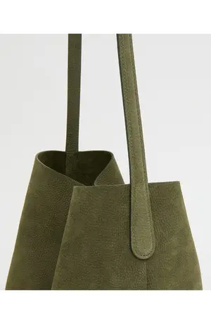 MANSUR GAVRIEL Everyday Cabas Suede Tote - Algae