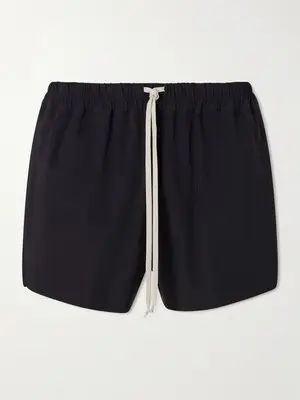 Rick Owens Straight-leg Short-length Swim Shorts - Black