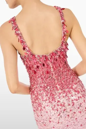 Jenny Packham Decora Sequin-embellished Maxi Dress - Illusion