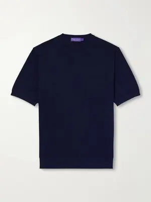 Ralph Lauren Purple Label Crewneck T-shirts For Men