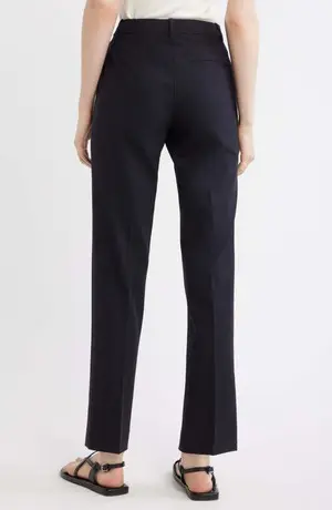 Theory Treeca Slim Fit Wool Pants